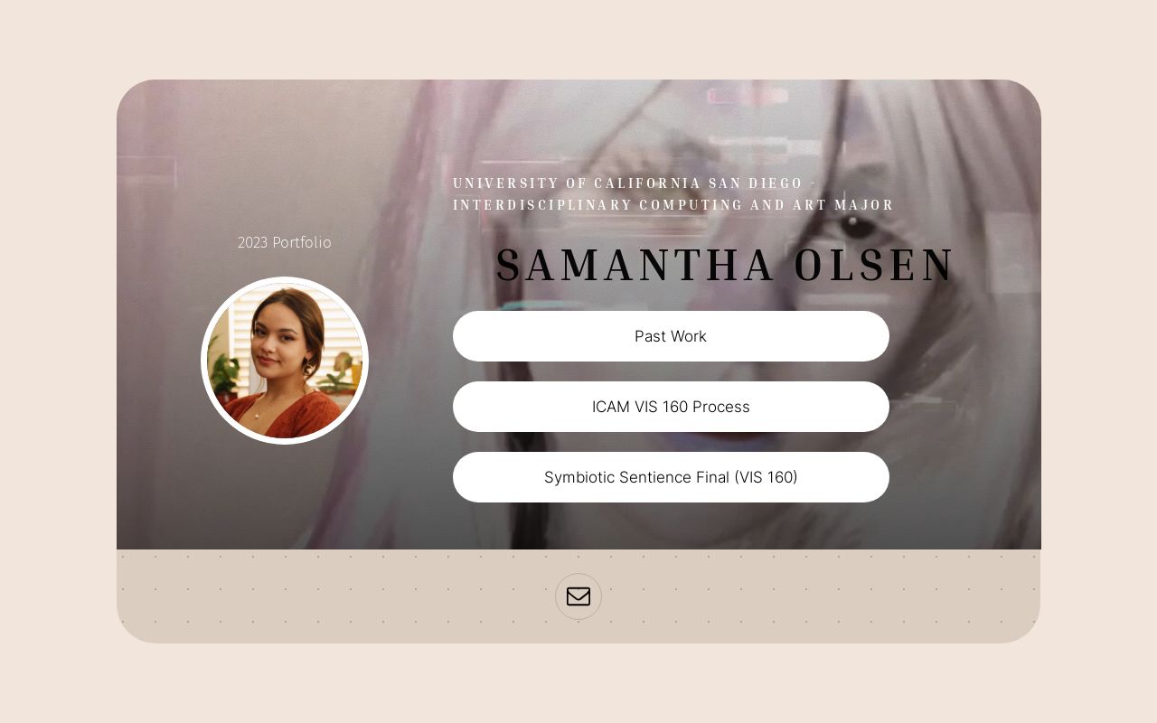 Samantha Olsen 2023 ICAM Portfolio